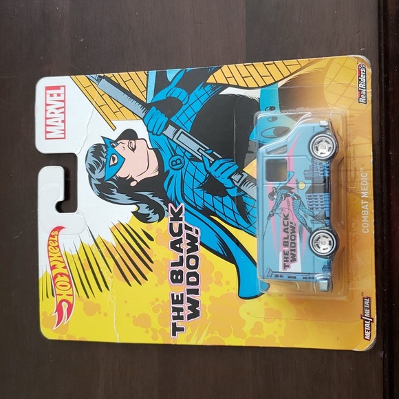 Mattel | Toys | Mattel Hot Wheels Marvel The Black Widow Combat Medic ...